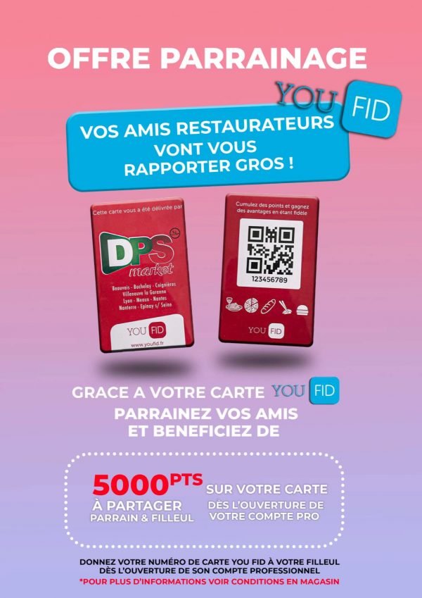 Programme de fidélité: YouFid - DPS Market